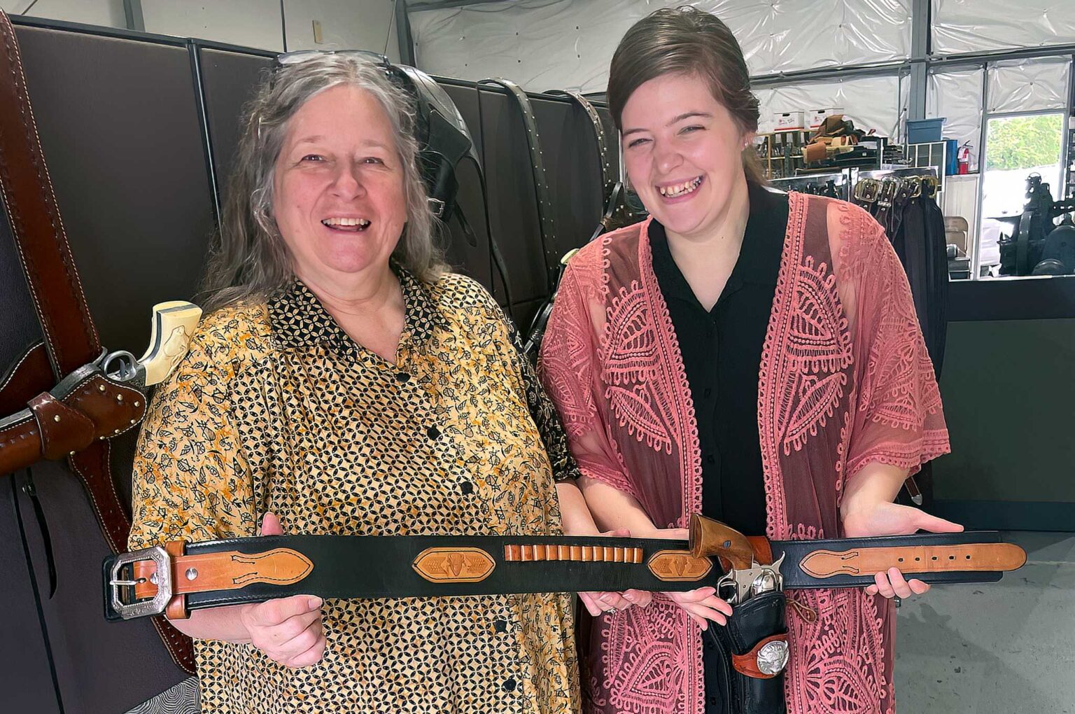 Ted Blocker Holsters brings the look and feel of the old west to life ...