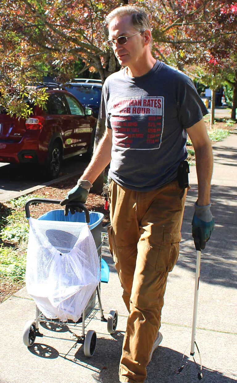 John Minick would love to clean up the world but he settles for making ...